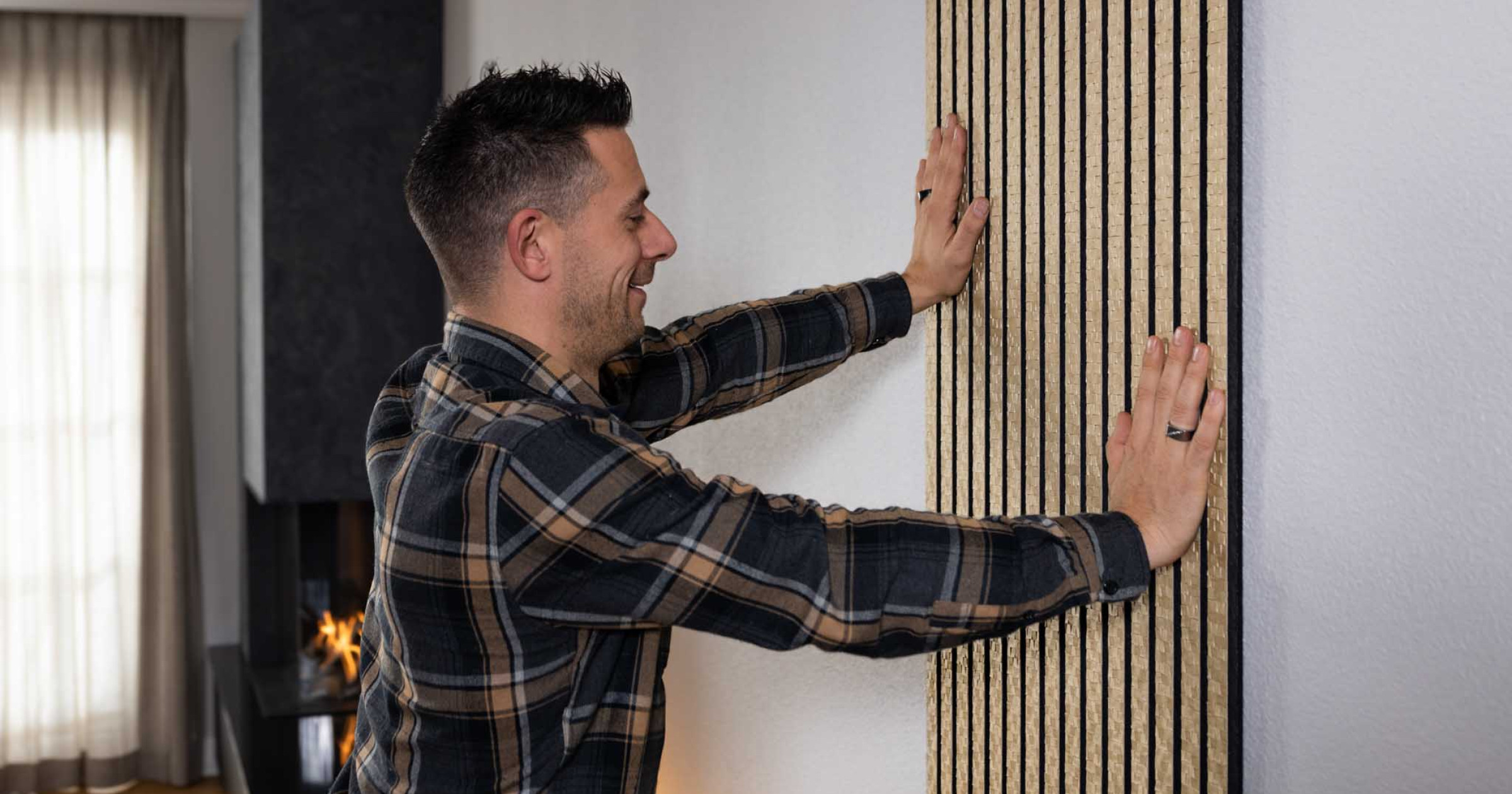 Hoe bevestig je de akoestische wandpanelen van GewoonGers?