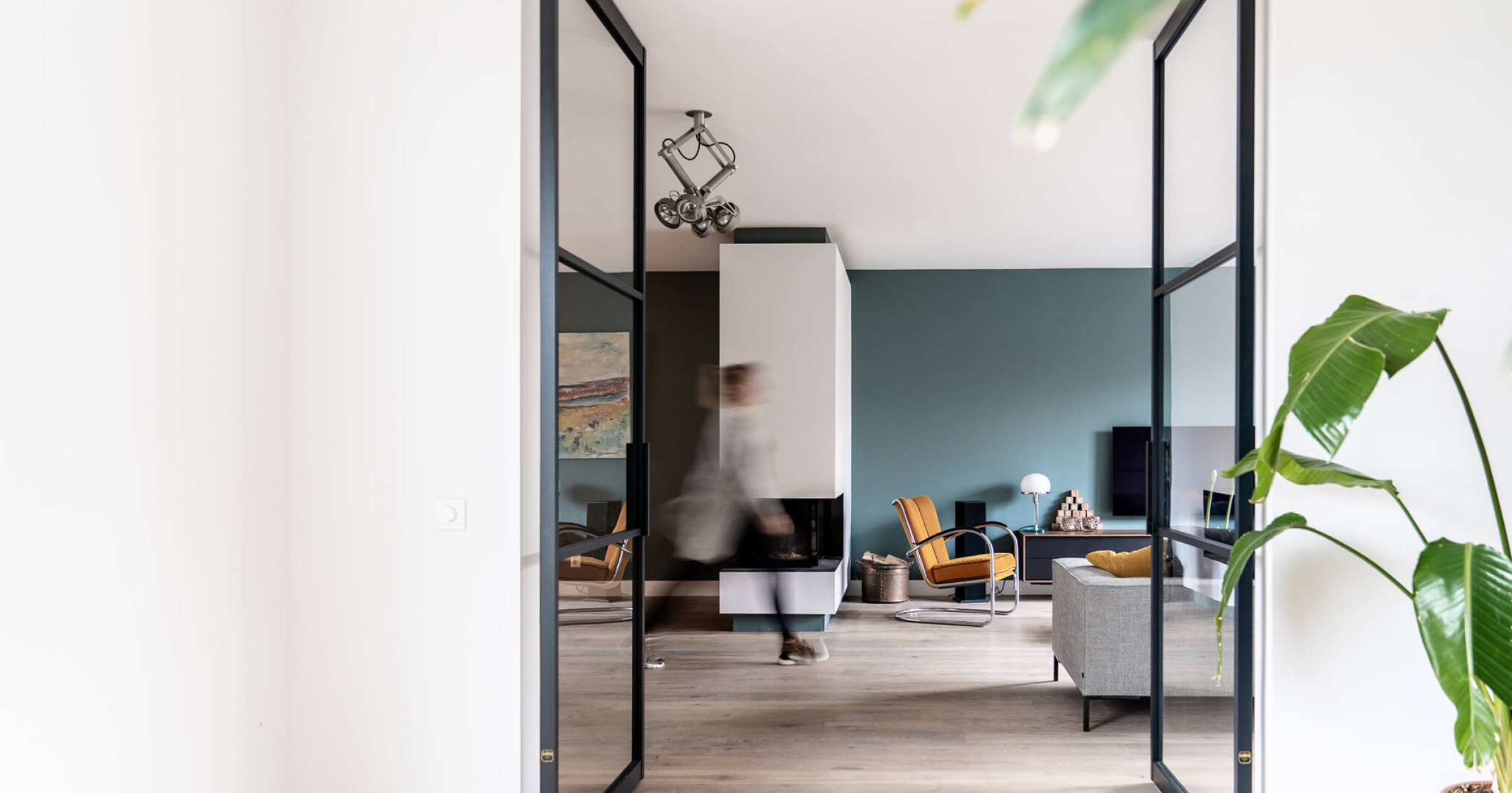 Dubbele taatsdeur met wanden - GewoonGers